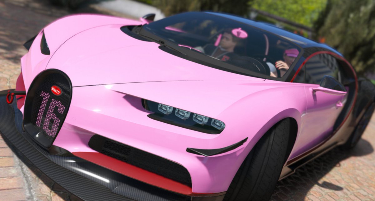 Gta 5 Bugatti Pink