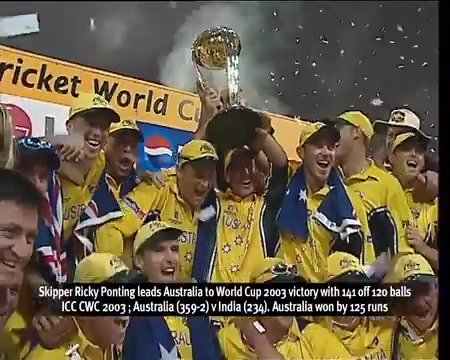 Cricket World Cup 2003 Logo