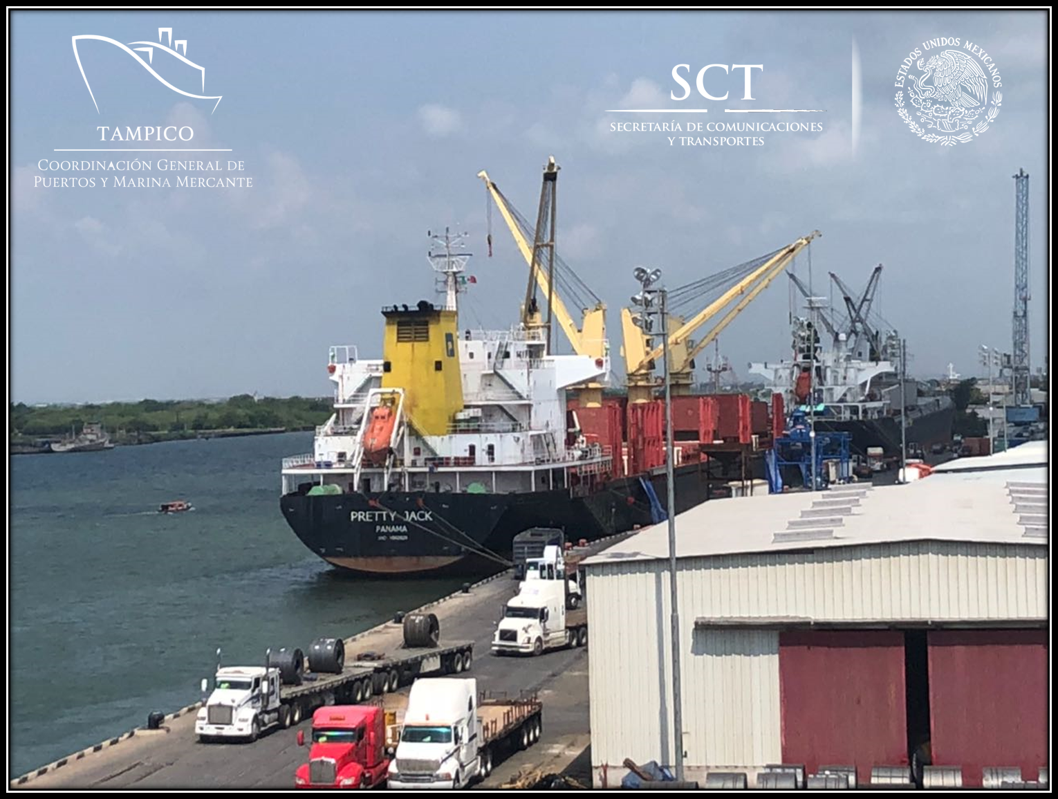 ASIPONA Tampico on Twitter: "#BuenosDiasATodos comenzamos el lunes con 2 #buques atracados, el ...