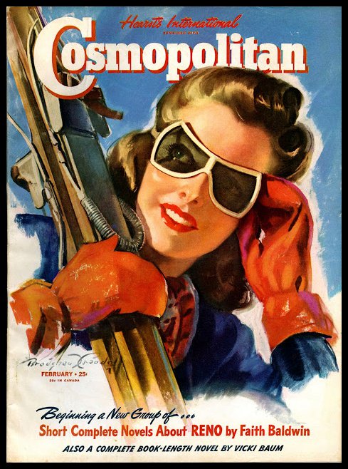 Vintage Cosmopolitan Magazine Covers RARE Vintage Cosmopolitan