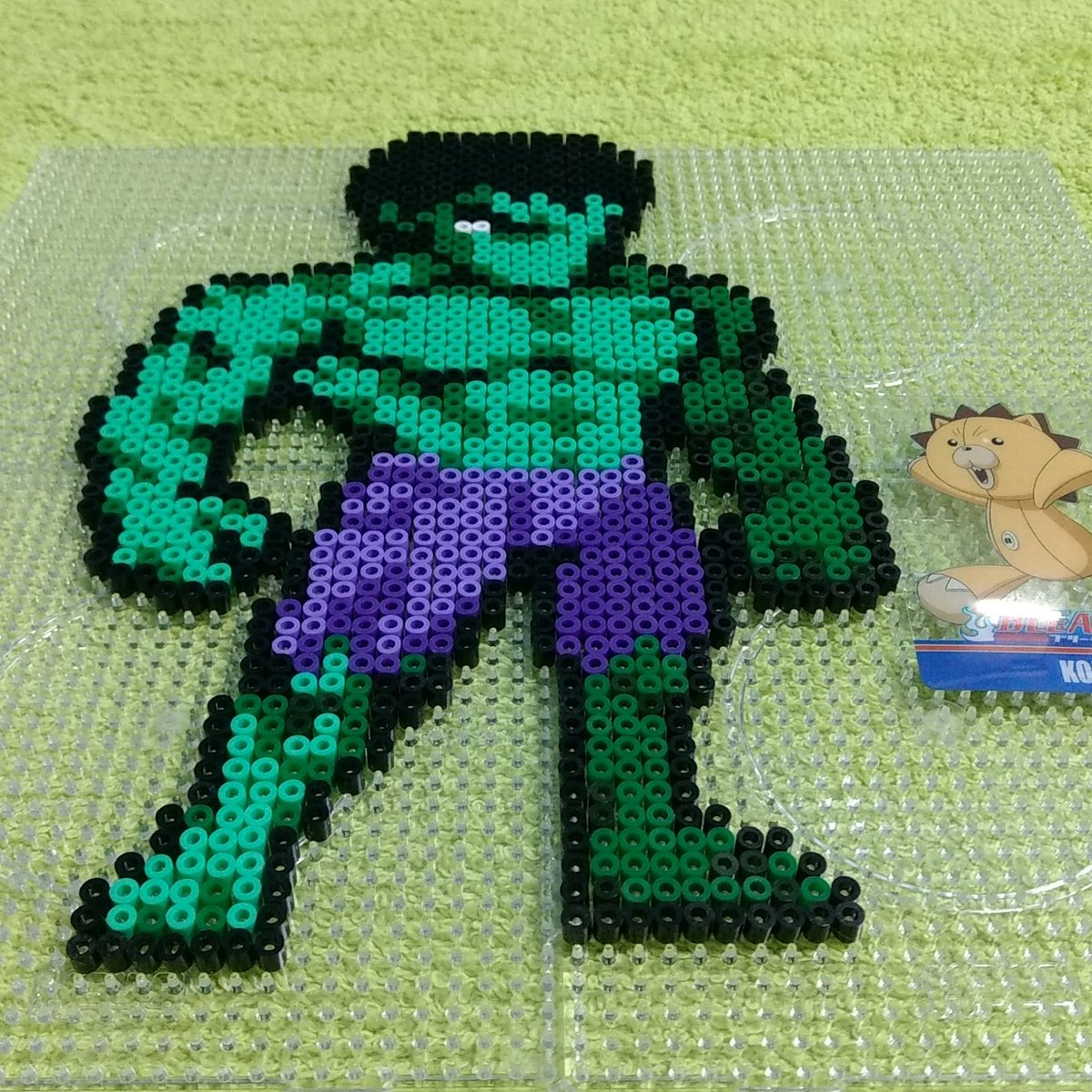 Hulk Perler Bead Hulk Iron Man Fuse Beads Perler Bead Art Marvel Lot