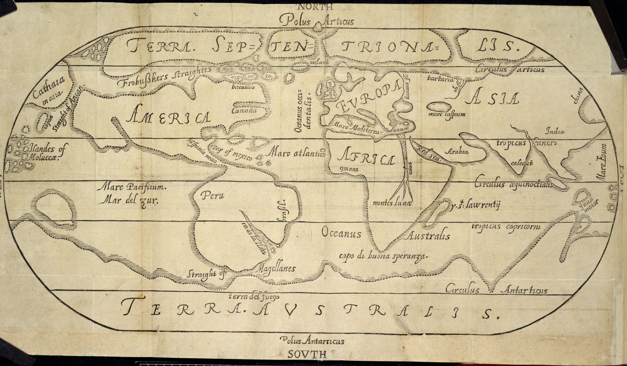 Martin Frobisher Map