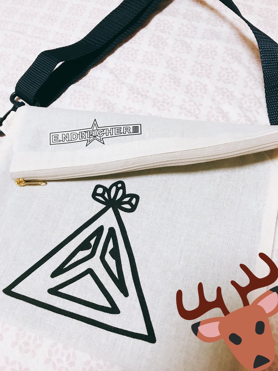 ENDRECHERIのHybrid Funk初回盤の特典Sankaku転写シートとエコバッグ、ファン素敵な使い道 - posfie