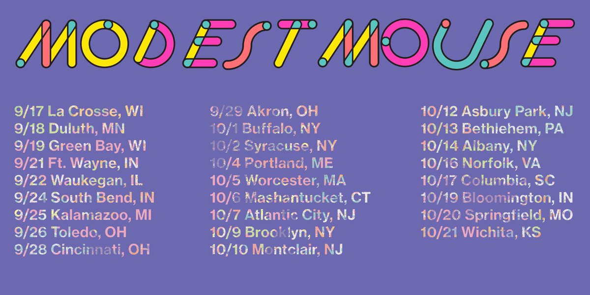 21 best Twitter u/modestmouseband images on Pholder | New fall tour ...