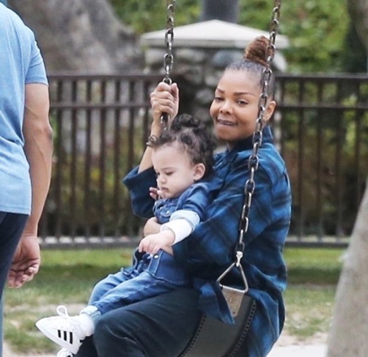 Spotted: Janet Jackson swinging w/ her baby boy | Karen Civil | Scoopnest