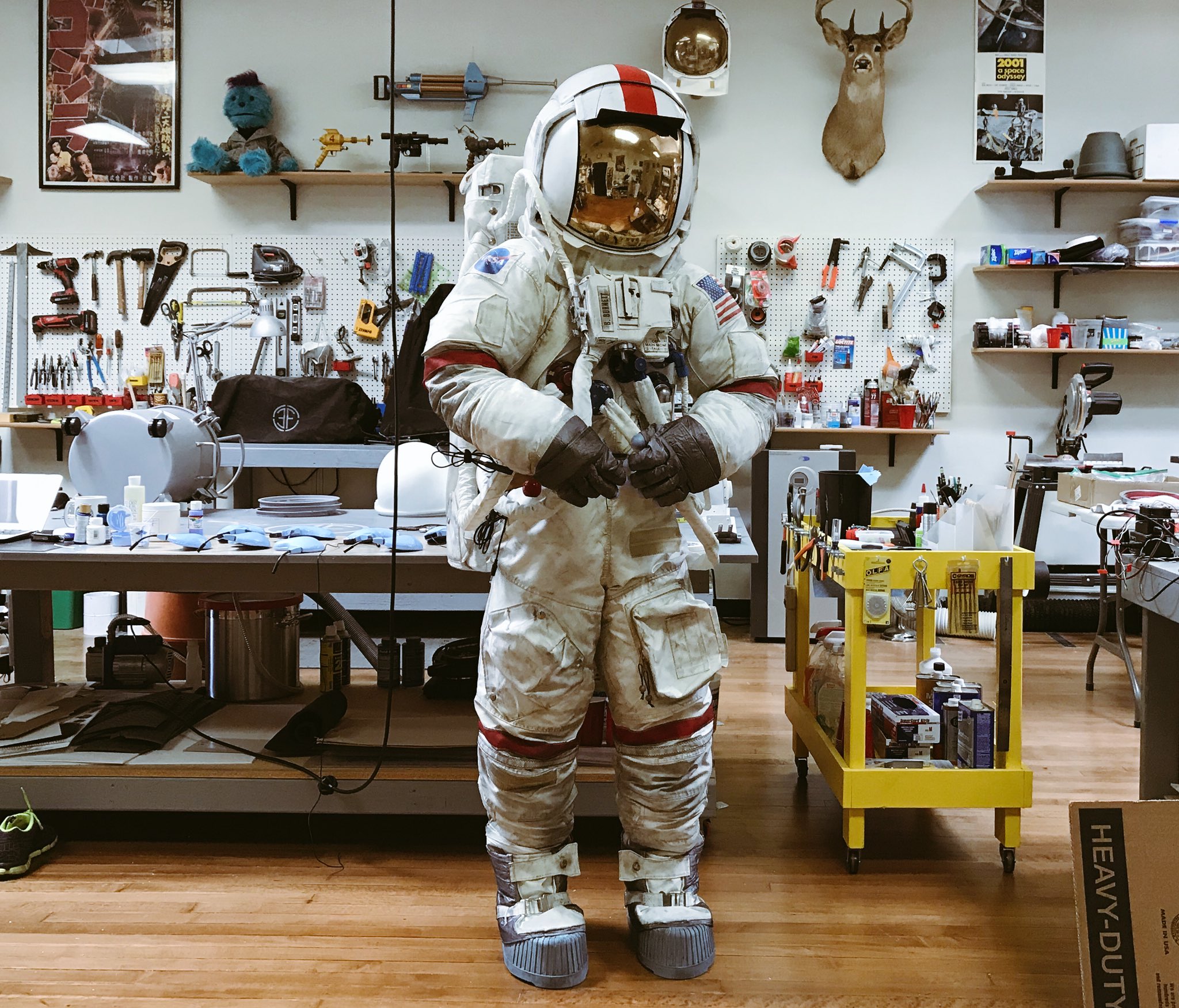 Apollo Space Suit Replicas