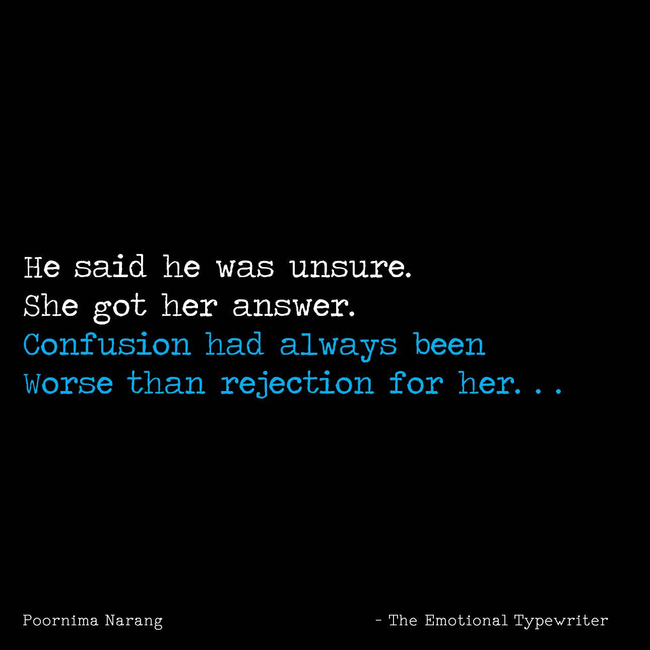 Love Confusion Quotes