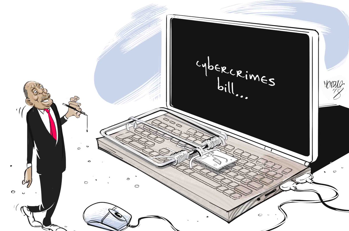 Editorial Cartooning About Cybercrime Law