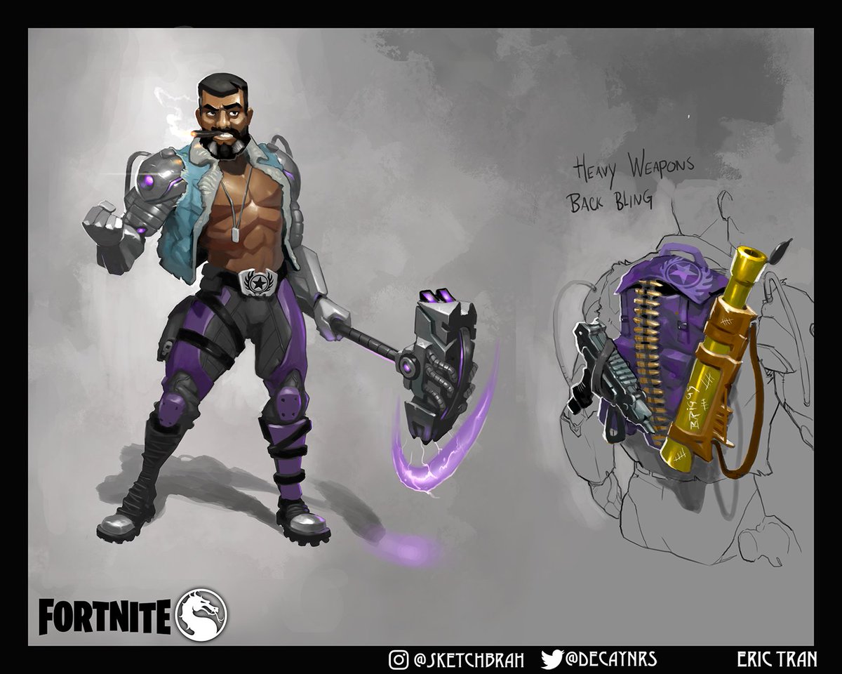 Fortnite X MK (Jax) by Eric Tran : r/MortalKombat