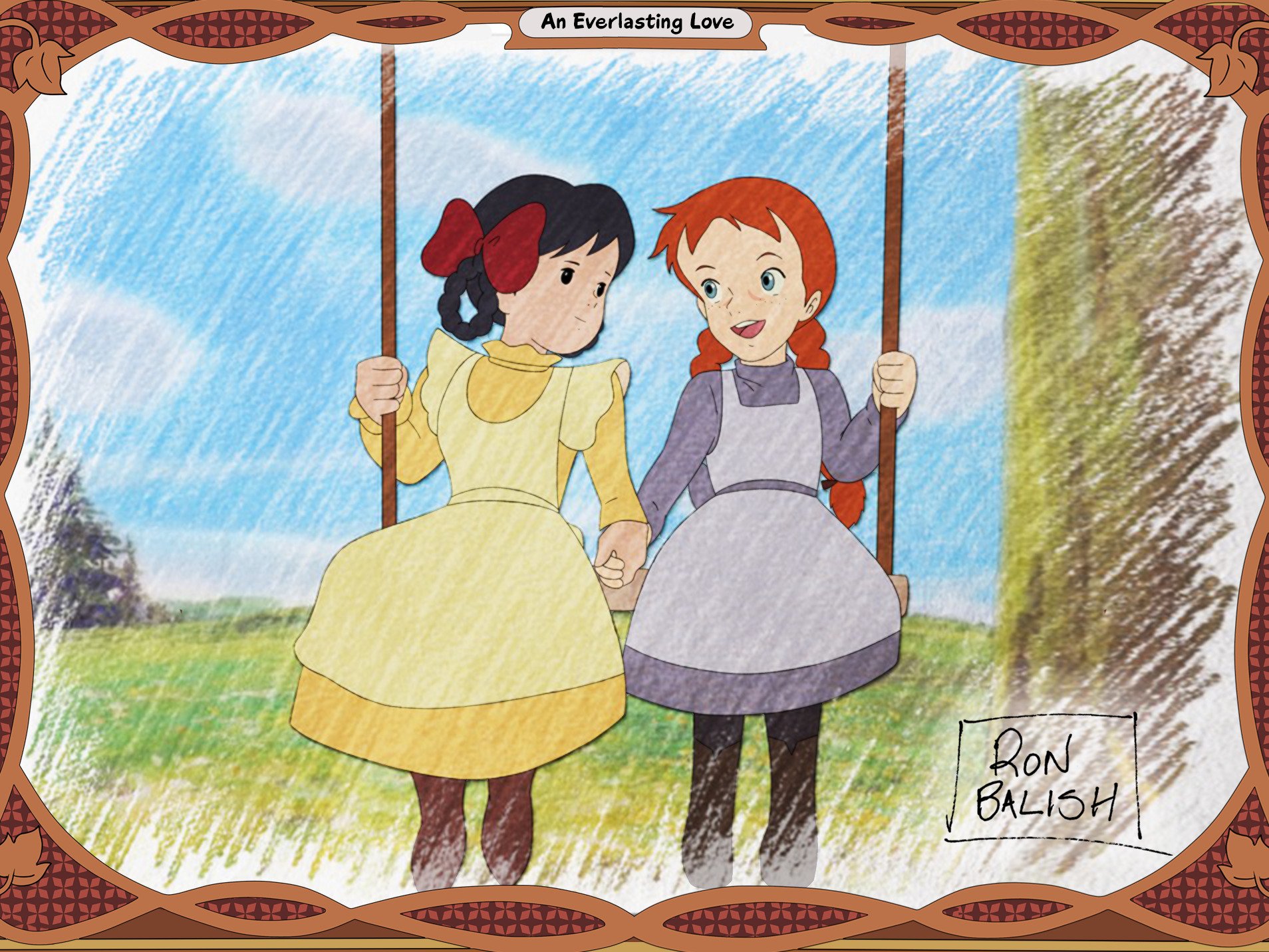 Anne Of Green Gables Diana Animated