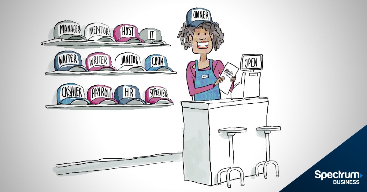 Small Business Owner Cartoon