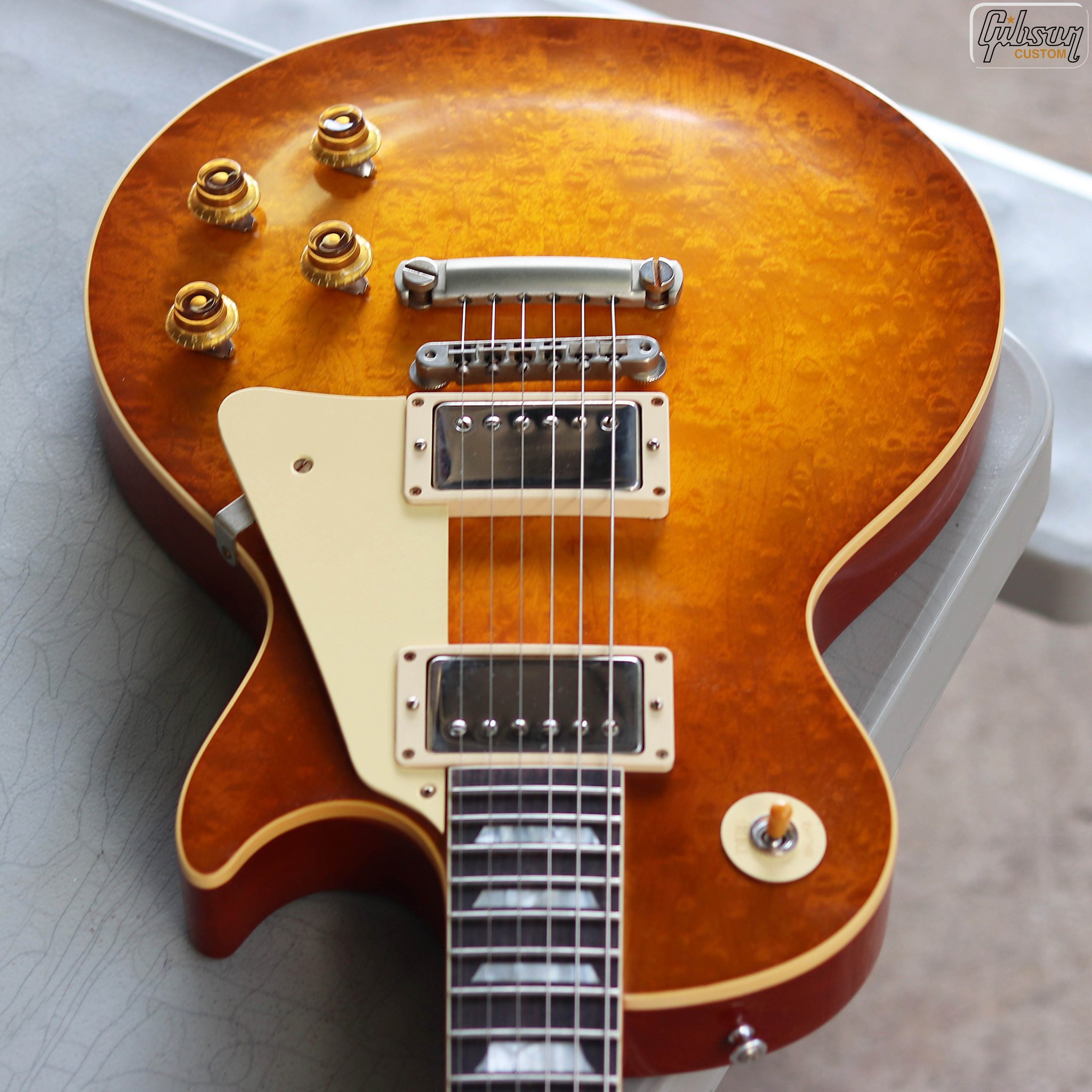 Gibson Custom Shop on Twitter: "Beautiful Birdseye Maple on this Historic '58 Les Paul Standard ...