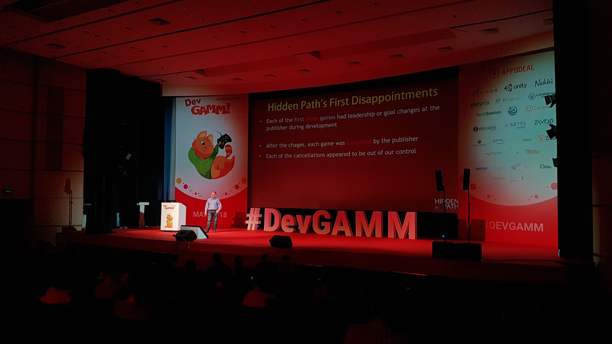 Diana Kryuchkova on Twitter: "Talk about CS:GO development at @DevGAMM conference. Thank you ...