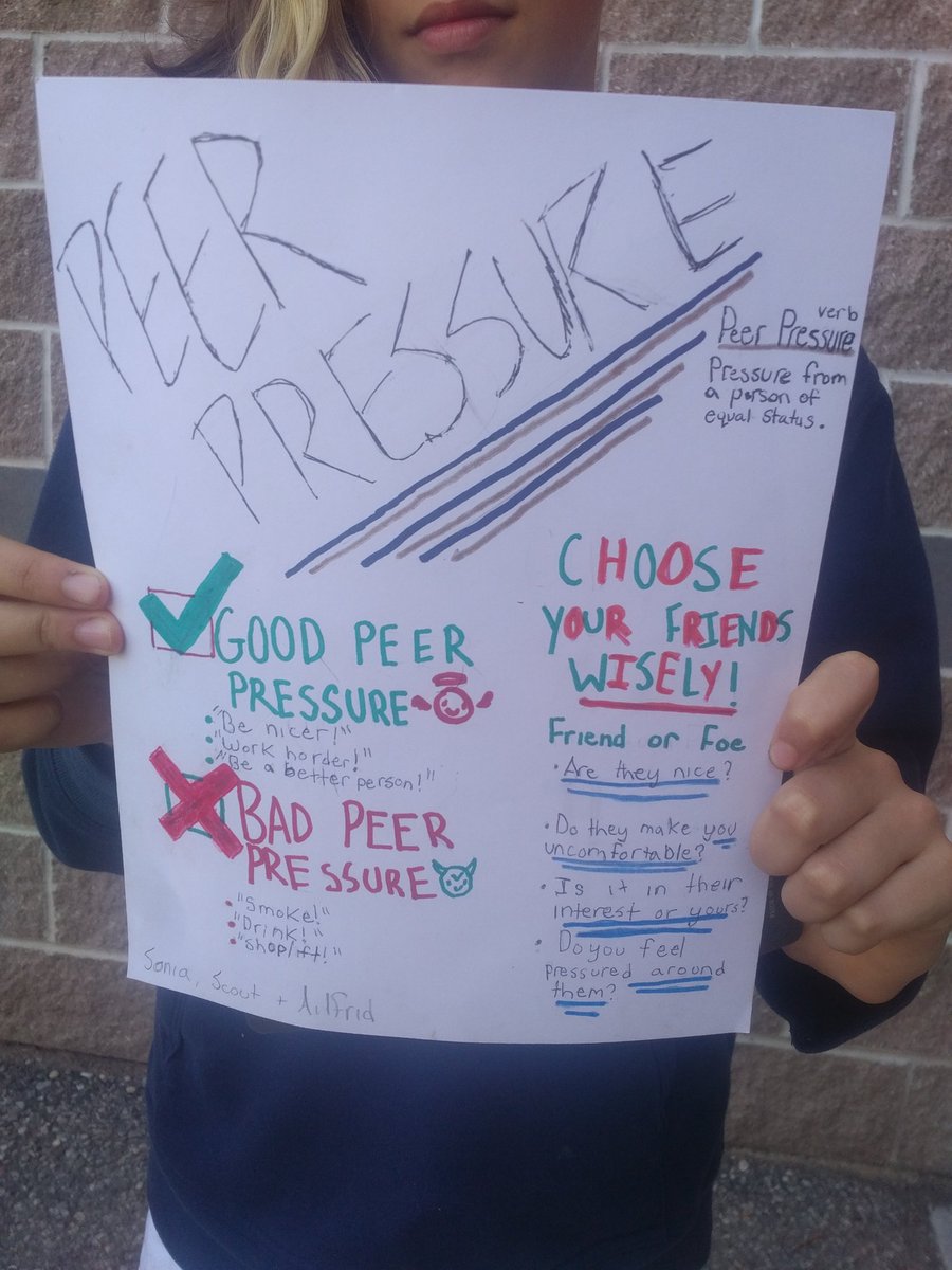Positive Peer Pressure Poster