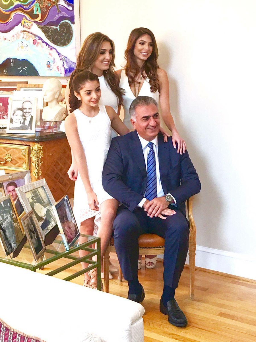 Reza Pahlavi Family