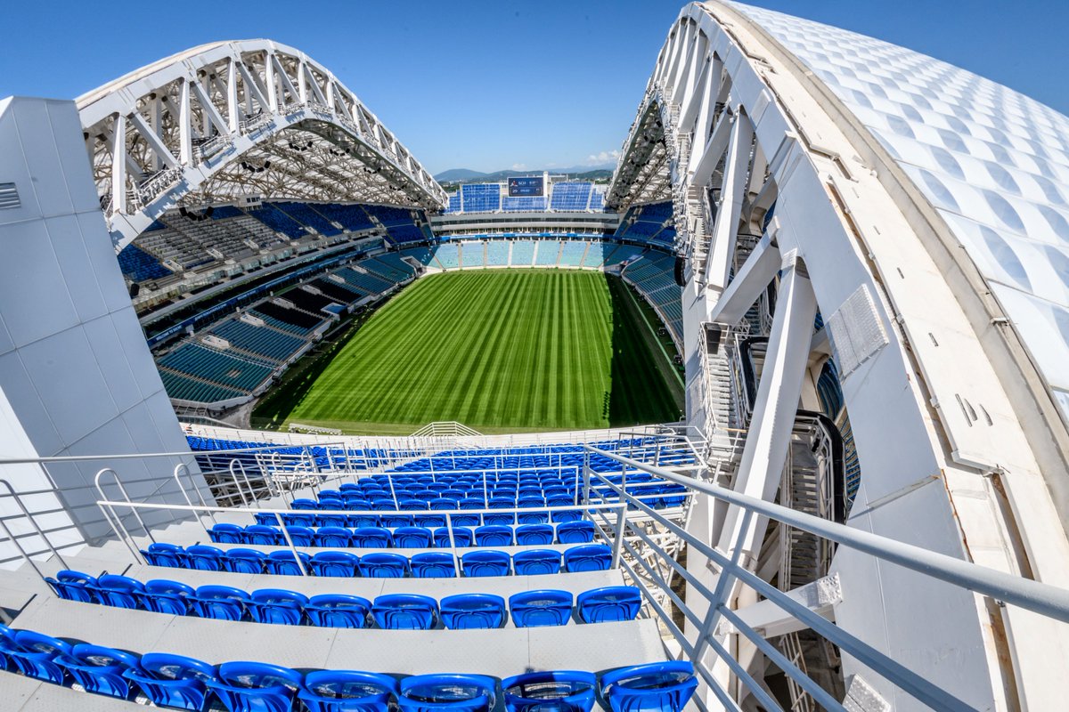 The Fisht Olympic Stadium in Sochi will host six World Cup games…check ...