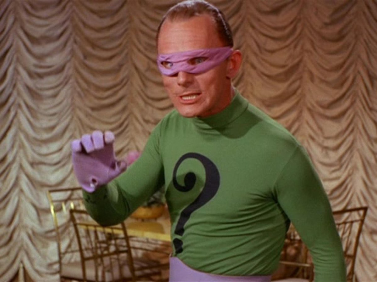 Riddler 1960 Batman