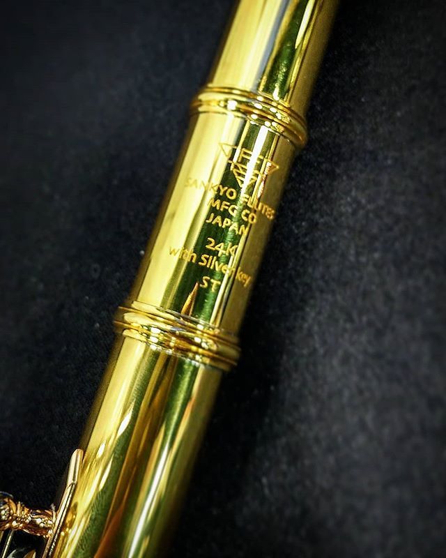 24k Gold Flute