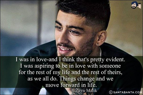 I Love Zayn Malik Quotes