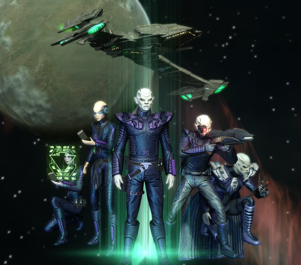 Post your best outfit for Romulan/reman. : r/sto