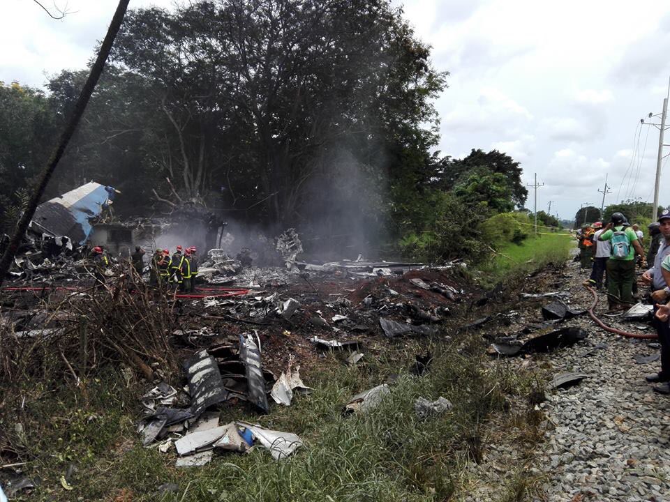 Havana: crash Boeing 737-200 on behalf of Cubana de Aviación Havana ...