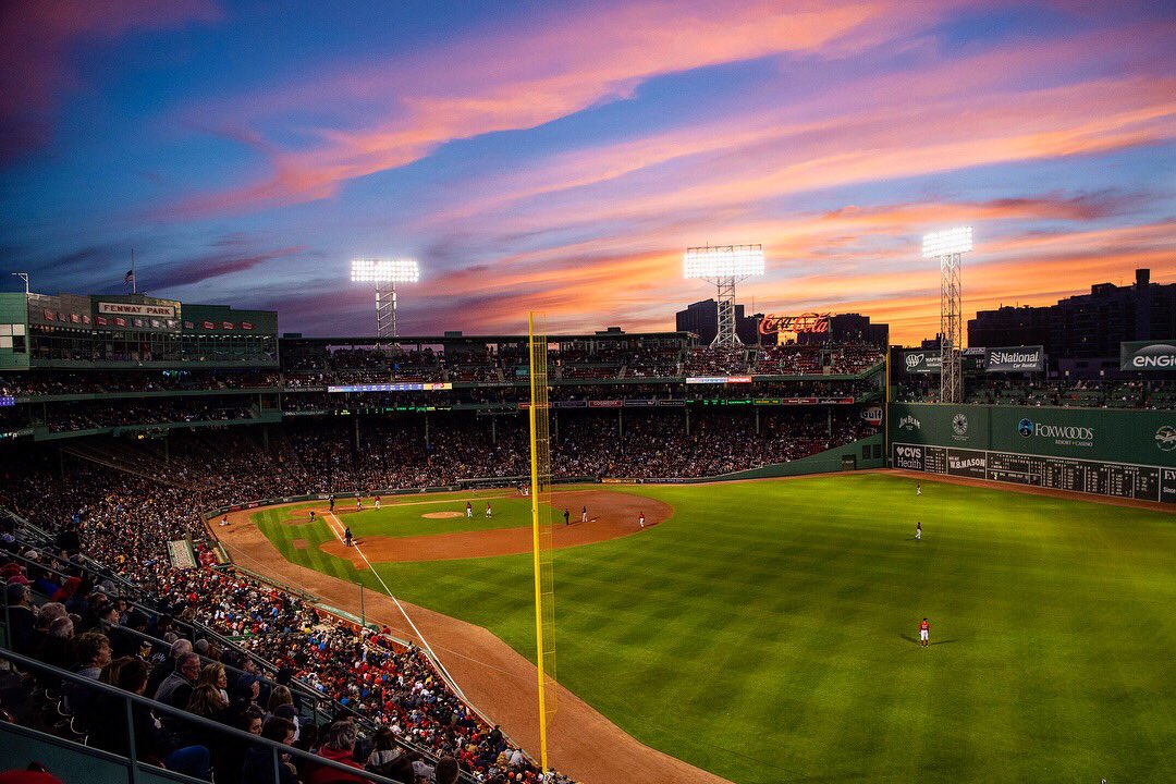 Fenway Park Wallpaper Sunset