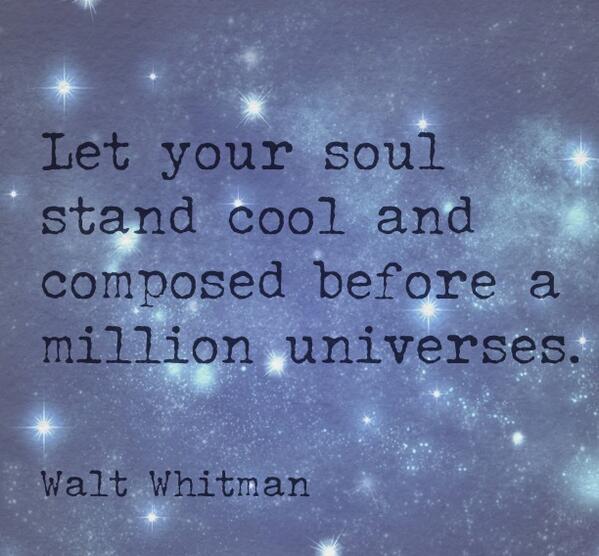 Astronomy Poem Walt Whitman