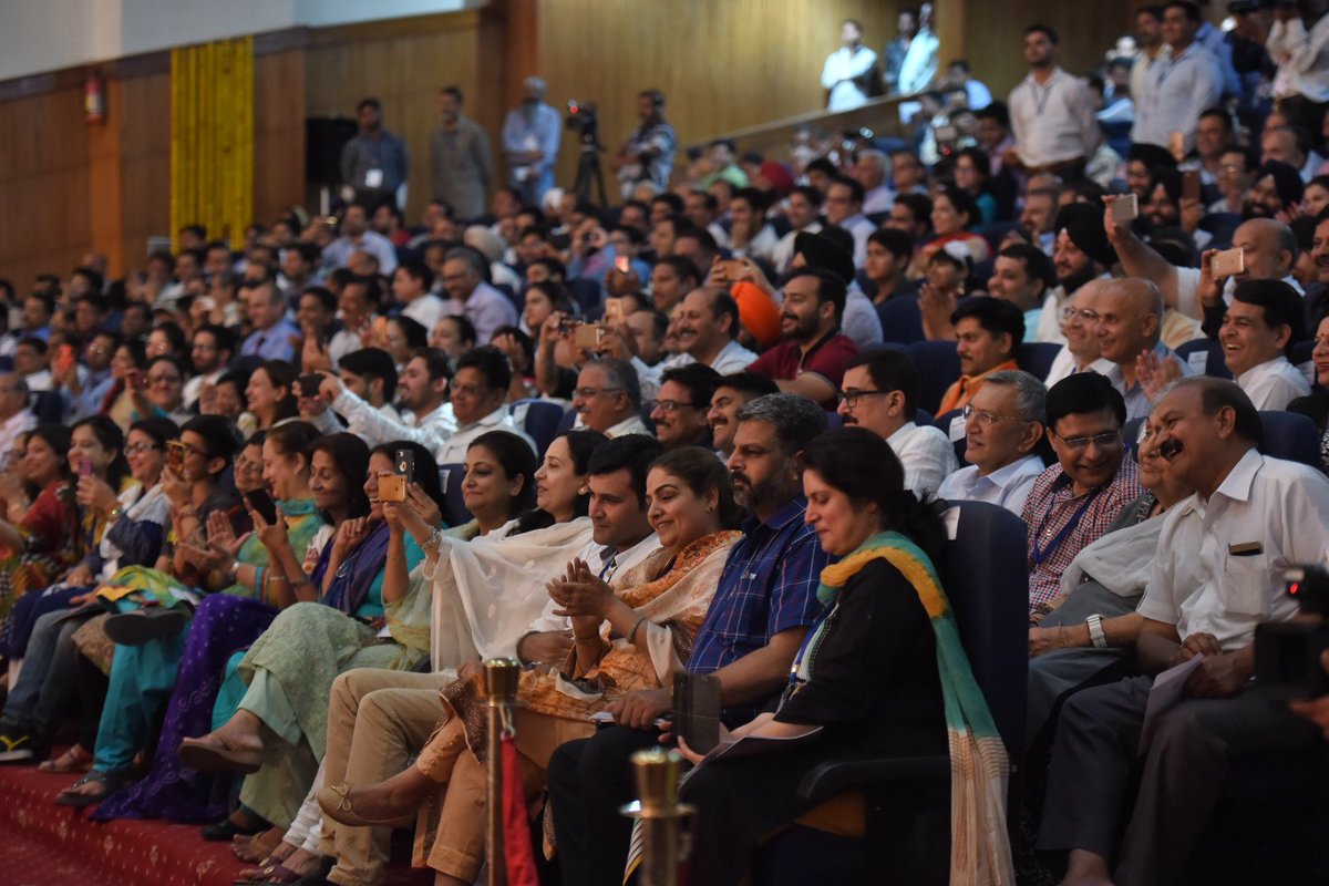 At a programme in Jammu, laid the foundation stone for a power project ...