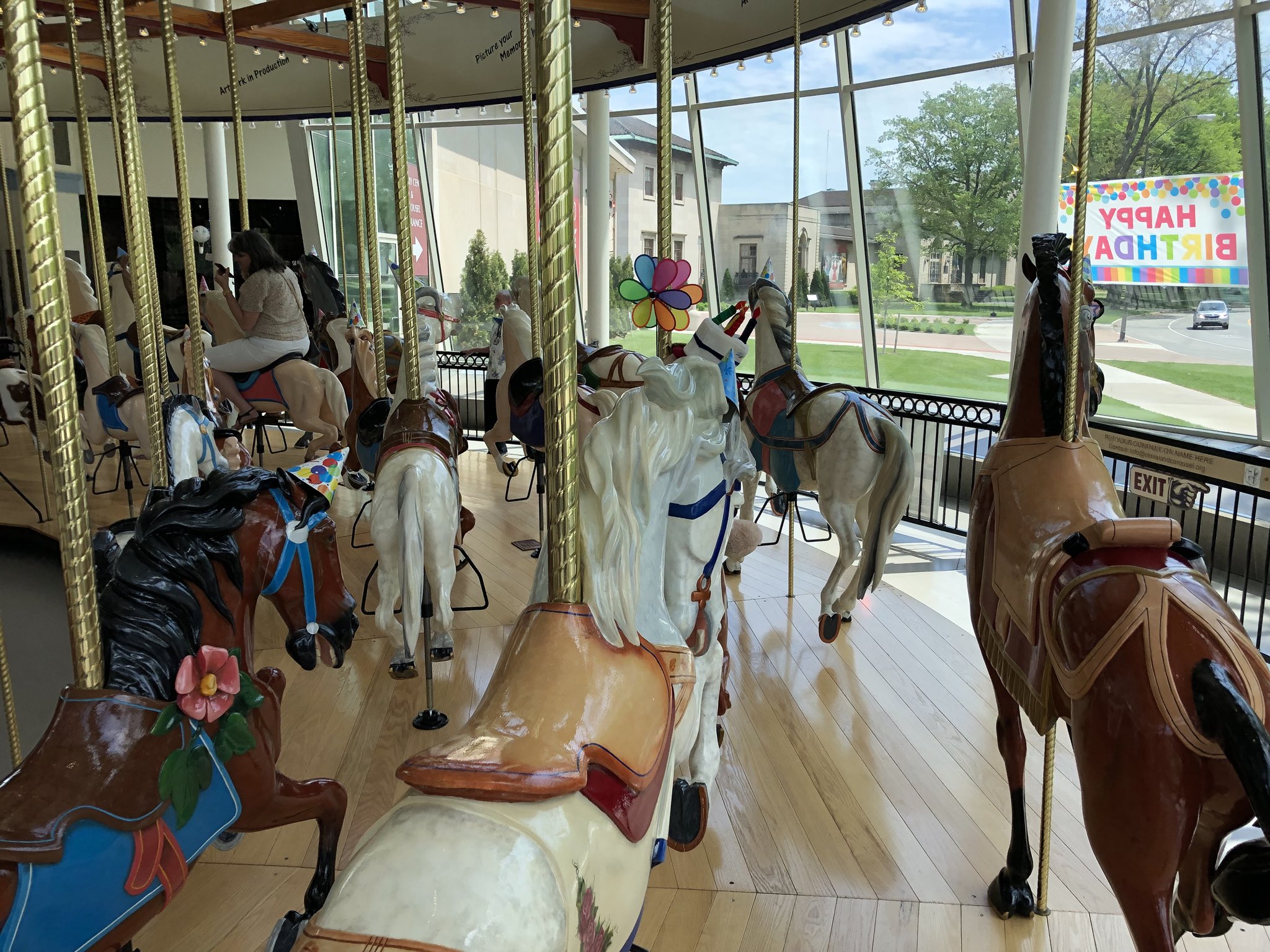 Euclid Beach Carousel Rider