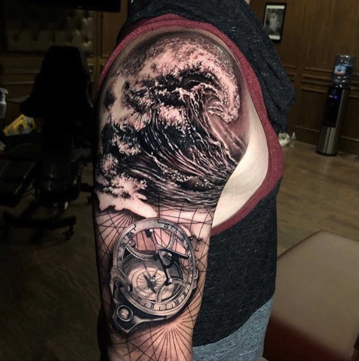 Realistic Ocean Tattoos Realistic Ocean Tattoos