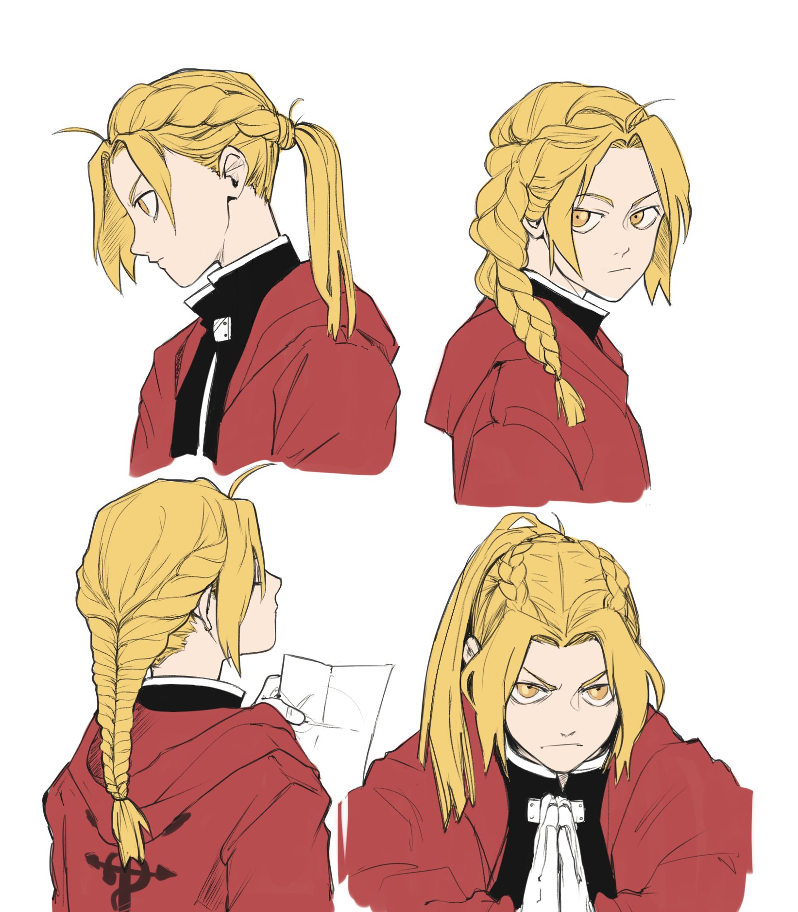 Edward Elric Hair