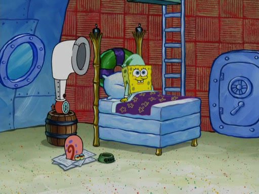 Spongebob Waking Up