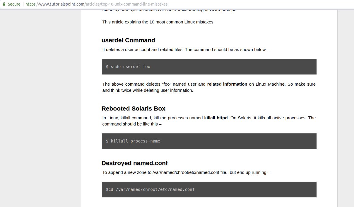 The Best Linux Blog In the Unixverse on Twitter: "Shame on @tutorialspoint for coping my ...