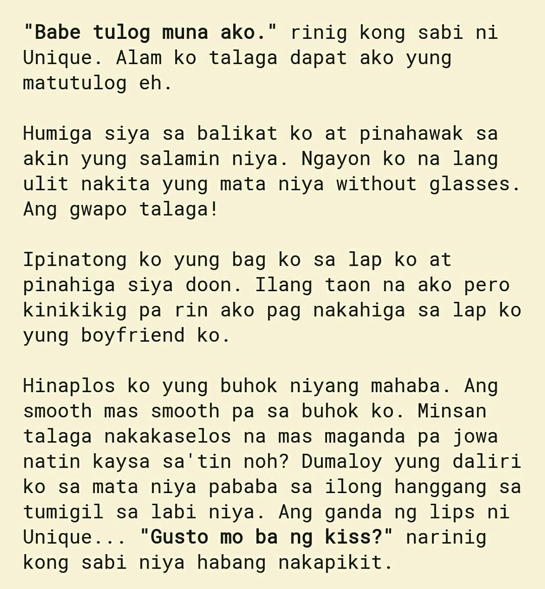 Love Story Words Tagalog