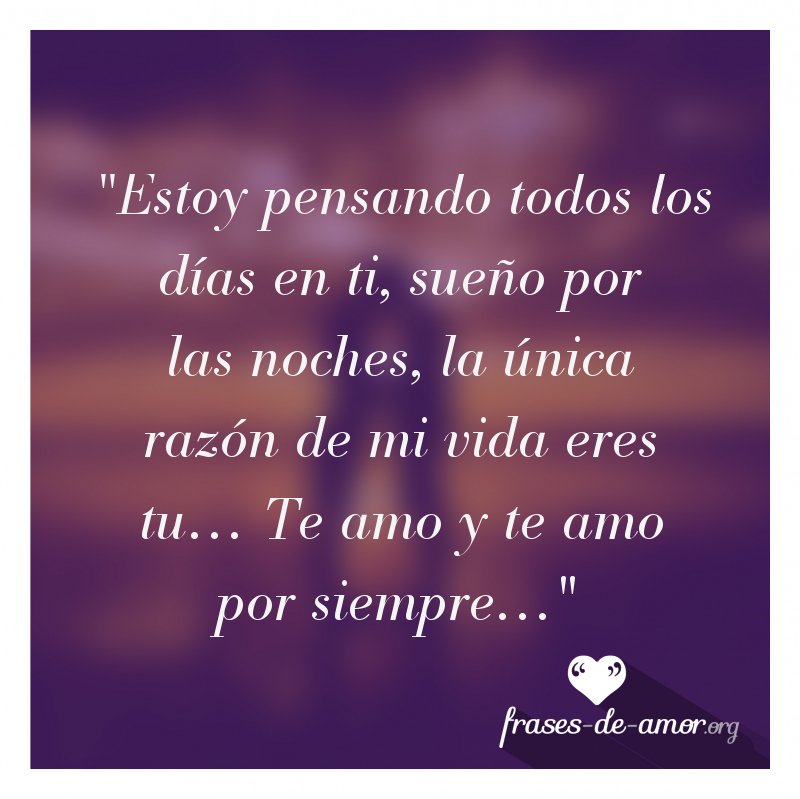 Estoy Pensando En Ti Mi Amor