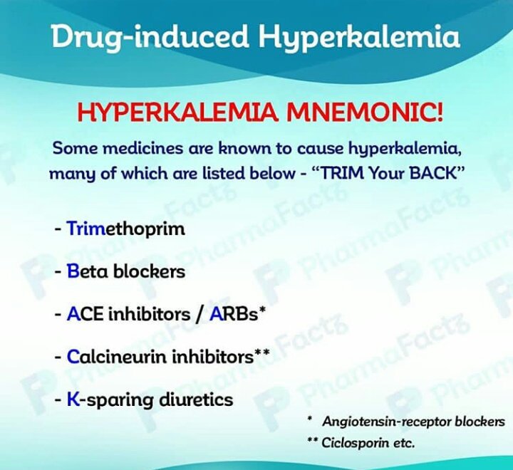 Hyperkalemia Mnemonic