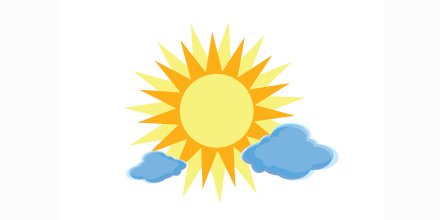 Mostly Sunny Symbol