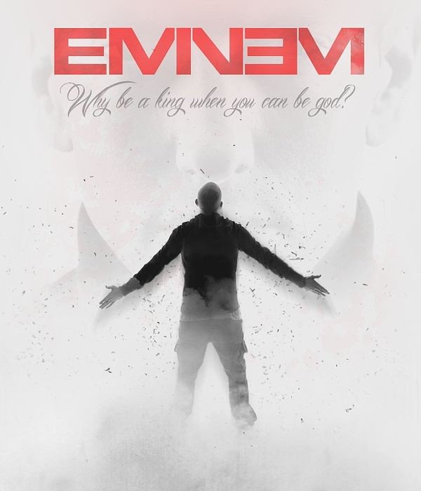Rap God Eminem Album Cover