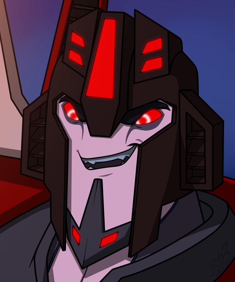 Transformers Starscream Face