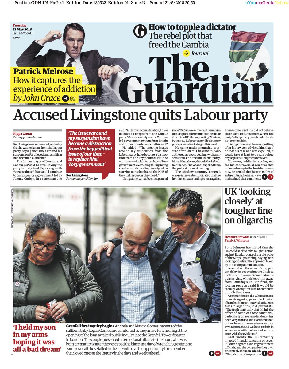 THE GUARDIAN FRONT PAGE: Latest news, Breaking headlines and Top ...