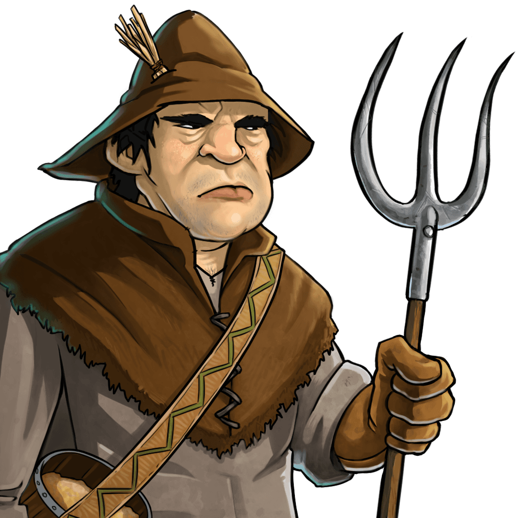 Medieval Serf Clipart