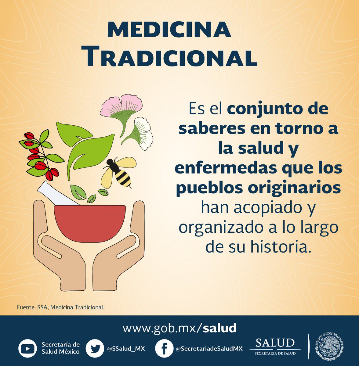 SALUD México on Twitter: "La medicina tradicional es la herencia de ...