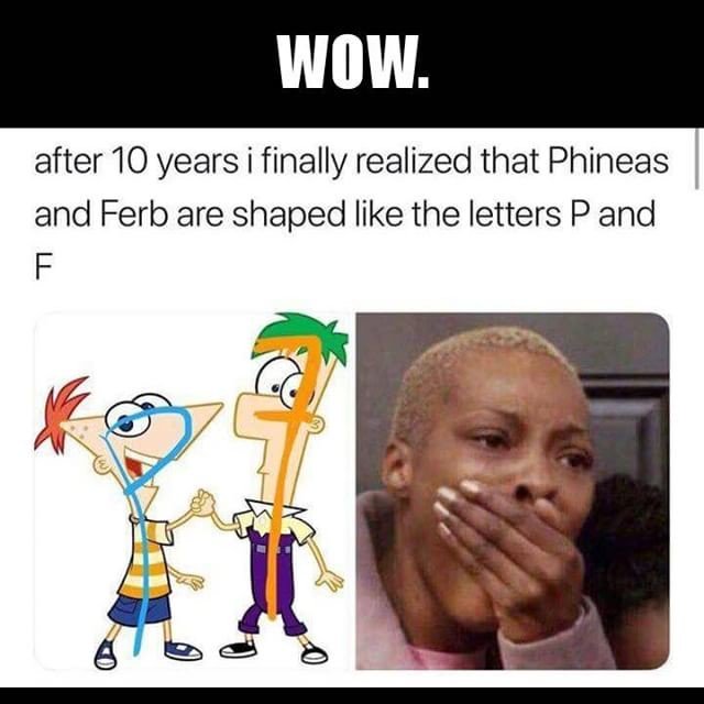 Phineas Agus Ferb Meme