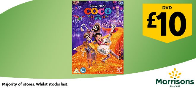Know somebody who’s loco for Coco? At Morrisons, the New Coco DVD is ...
