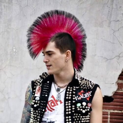 80s Punk Mohawk