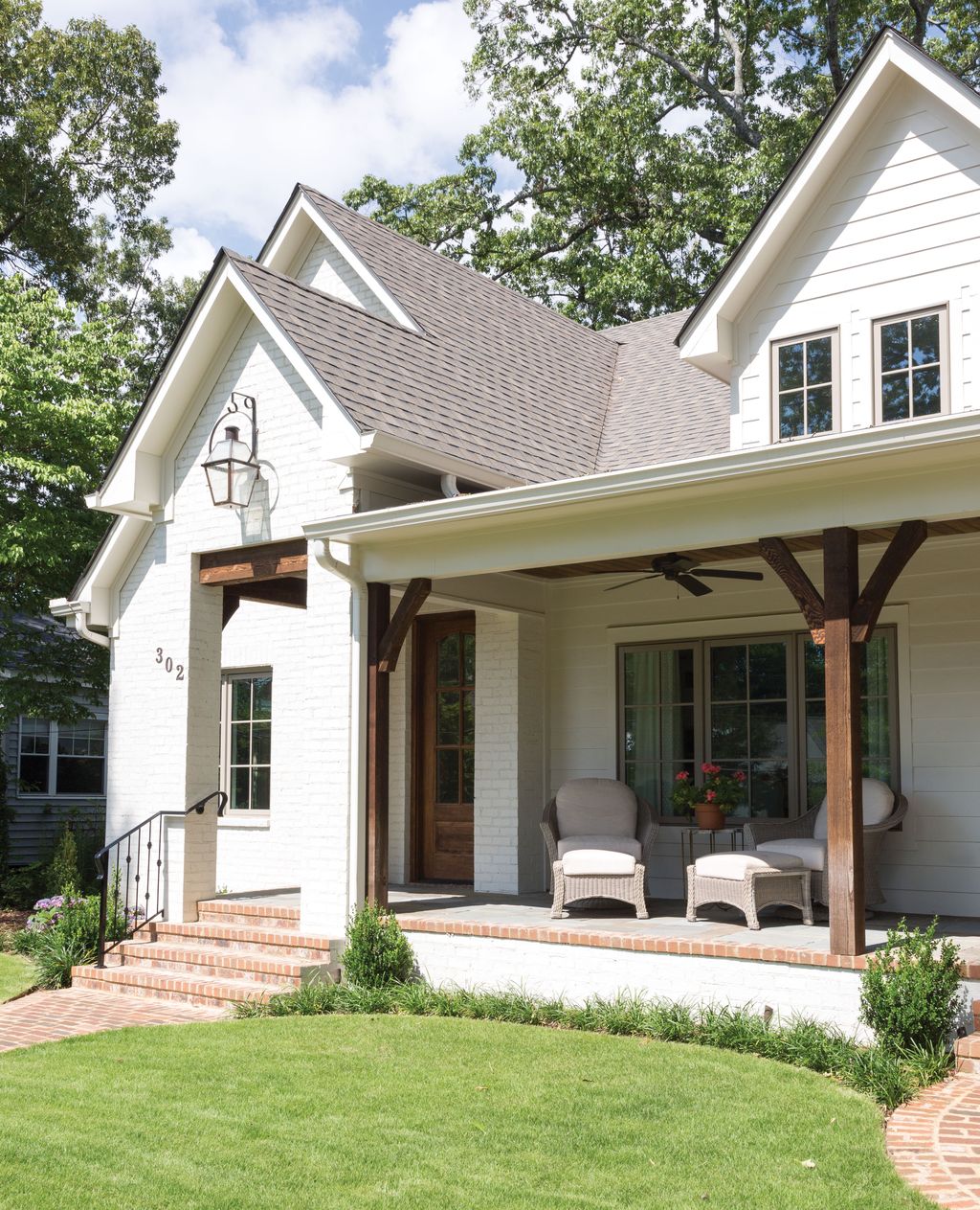 Southern Brick Farmhouse