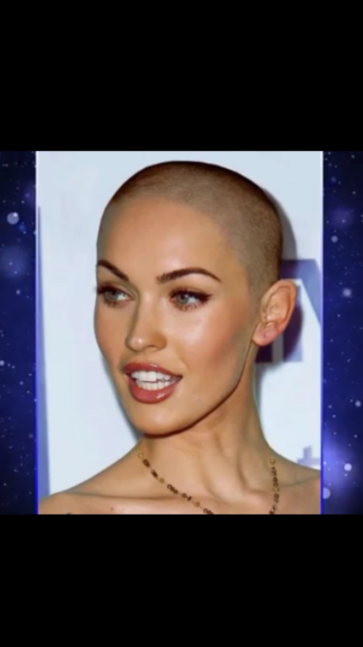 Megan Fox Buzz Cut