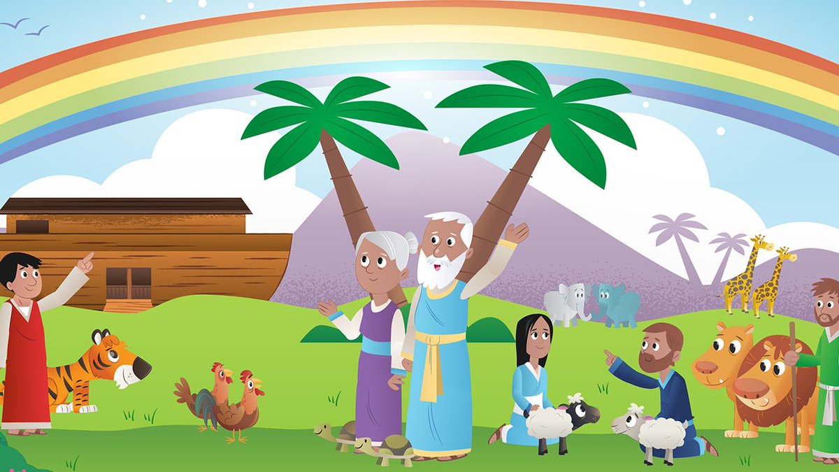 Noah And His Family Clipart Mr. Noah & The Second Flood 2024