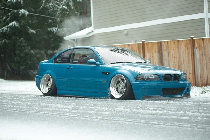 Slammed Bmw M3