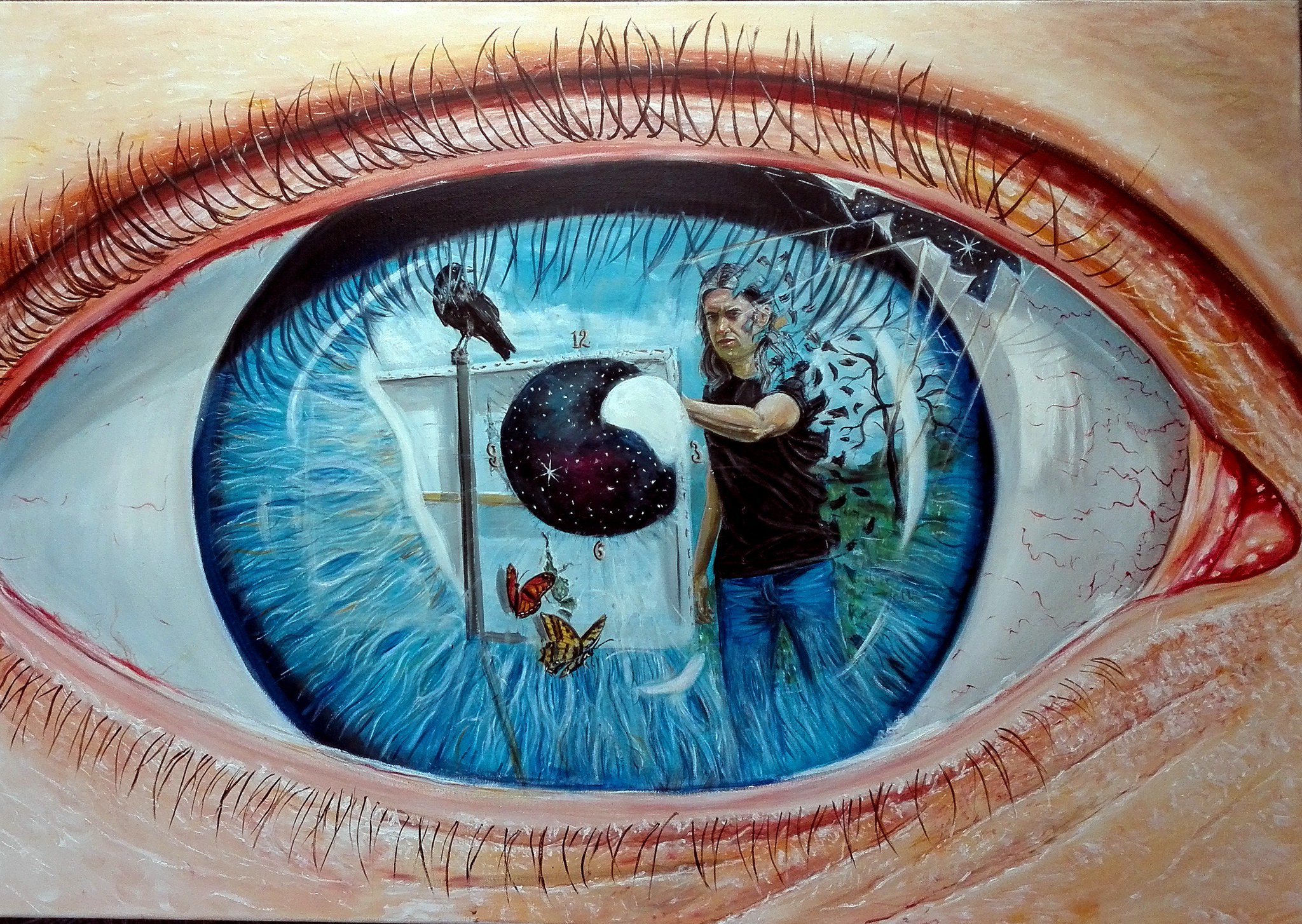 Surreal Eye Painting
